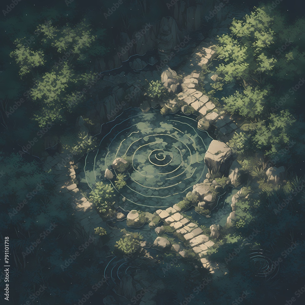 Discover the Ethereal Beauty of an Ancient Zen Labyrinth - An Aerial ...