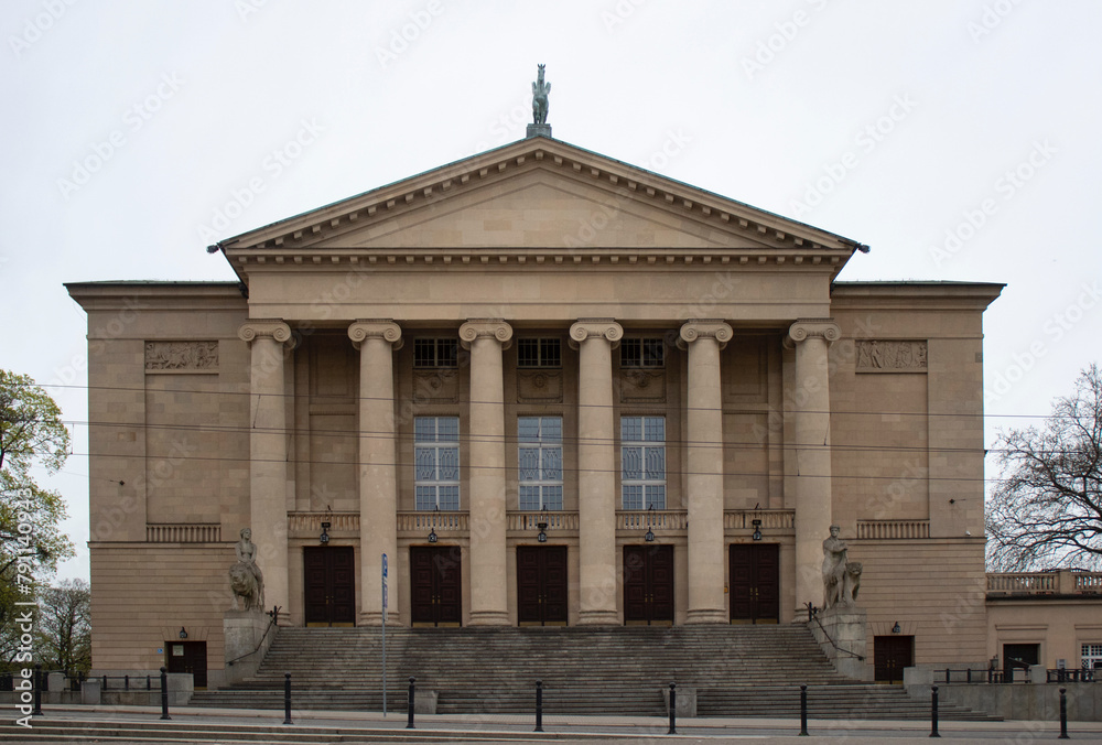 The Stanisław Moniuszko Grand Theater in Poznan is the opera house of ...