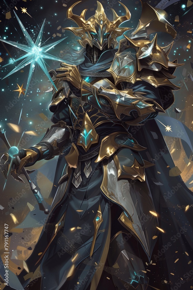 Explore the celestial realm with Void Walker cards, guided by robot ...