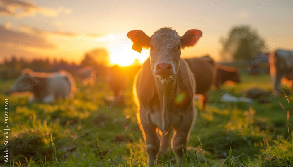 Biogas digesters converting animal waste into renewable energy Stock ...