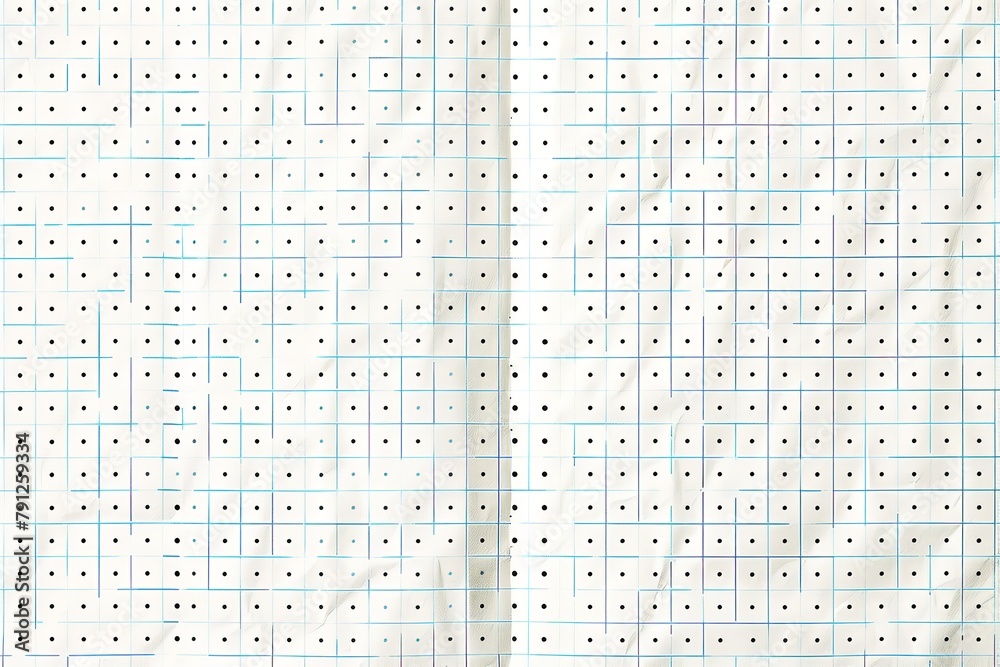 Vector depiction of a polka-dot seamless dotted graph paper with a grid ...