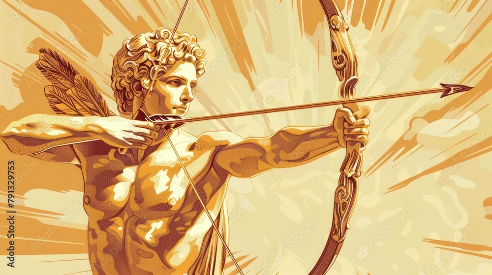 Apollo the Olympian deities in Greek Roman religion and mythology. A ...