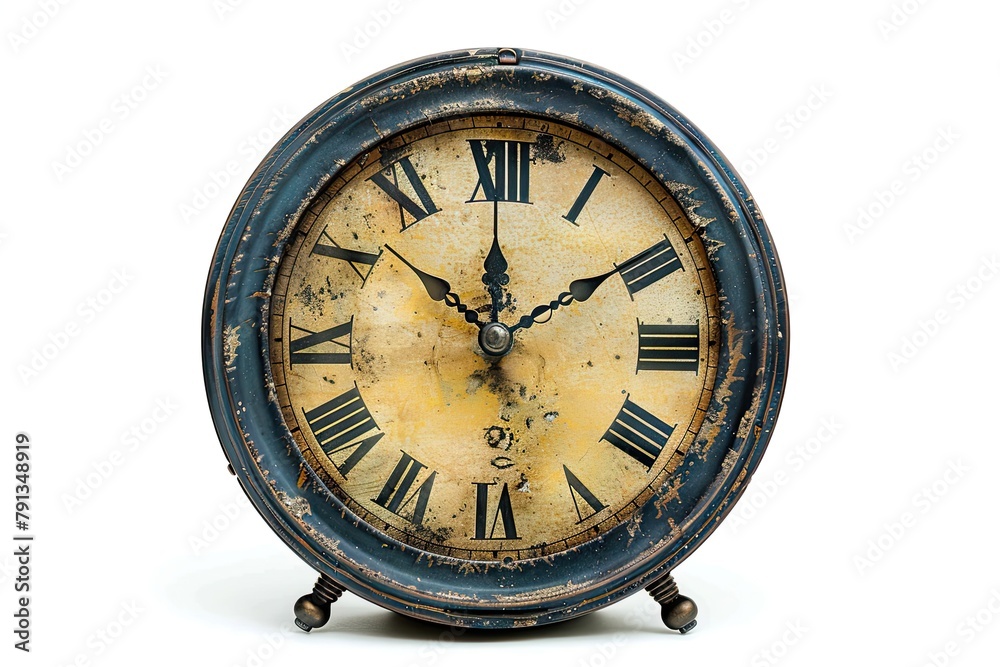Analog Clock isolated on white (53).jpeg, Analog Clock isolated on ...