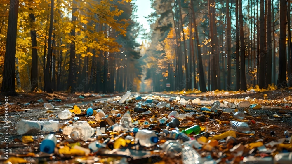 The Problem of Plastic Waste Pollution and Improper Disposal in the ...