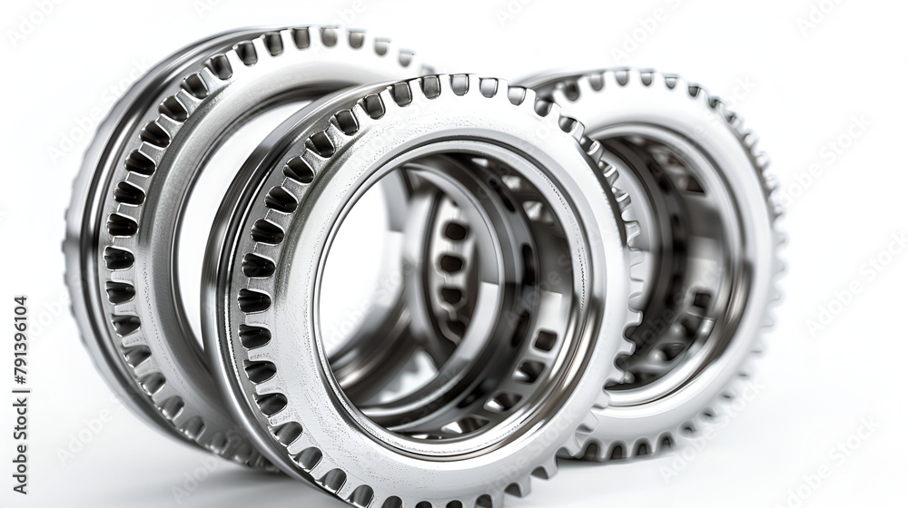 synchronizer gear box of the truck isolated on white background ,letter ...