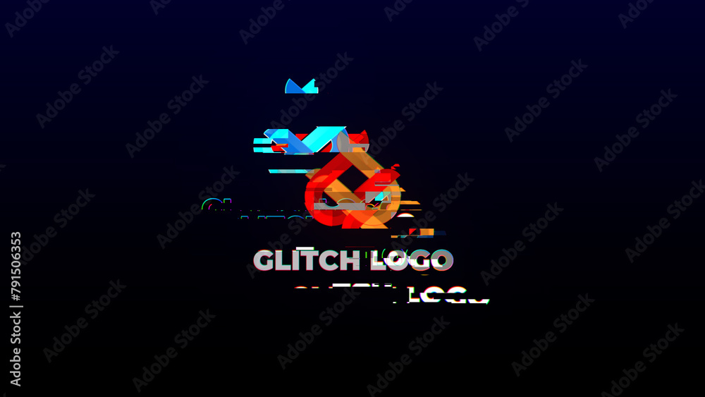Glitch Logo Reveal AE Stock Template | Adobe Stock