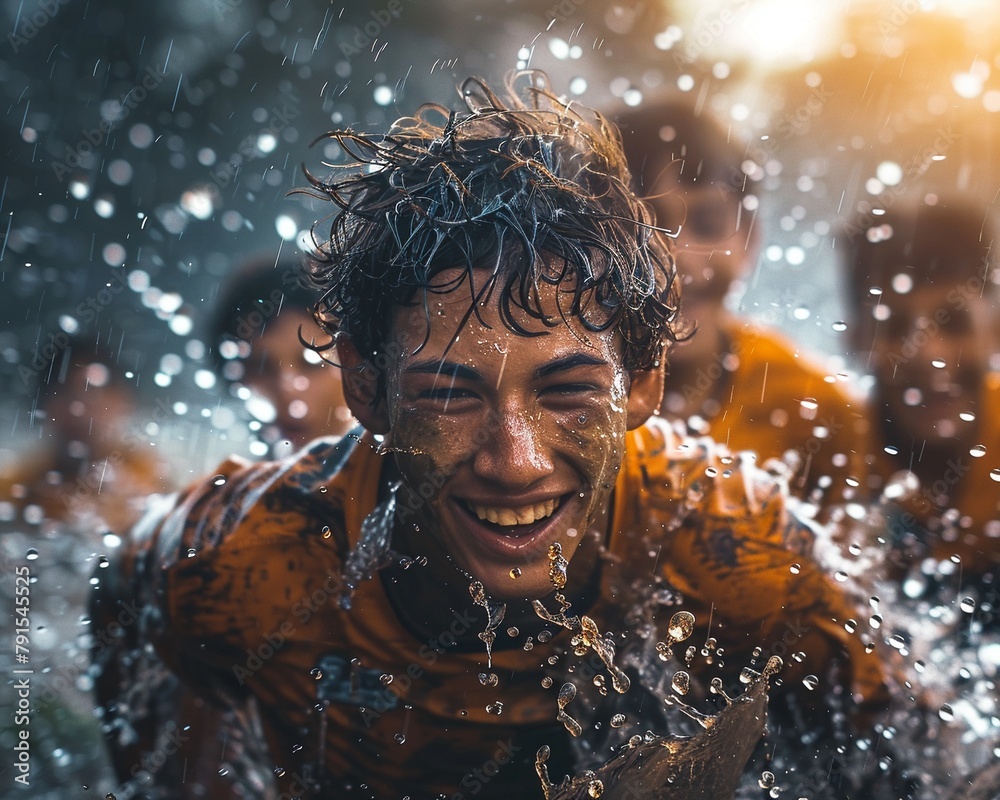 Write about the teamwork and camaraderie of playing on a sports team ...