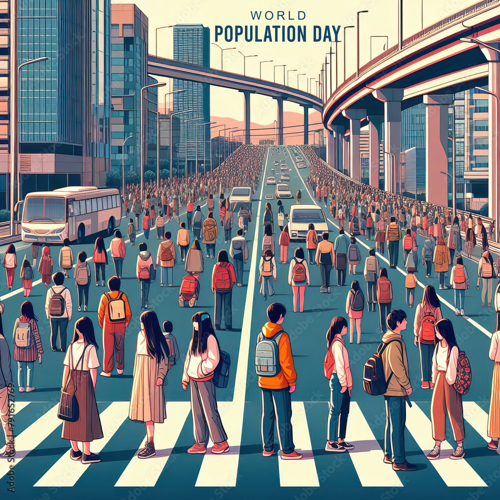 World Population Day, Post, World Population Day Poster, Population Day ...