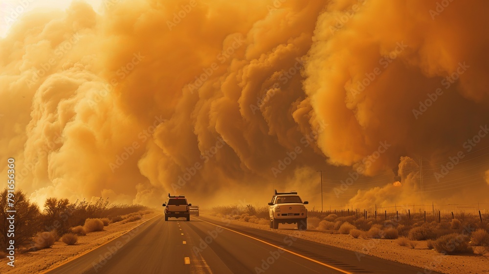 Increased sand and dust storms are occurring in fossil fuel-producing ...