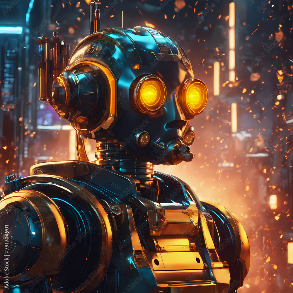 system artificial intelligence, chat bot ai concept technology, smart ...