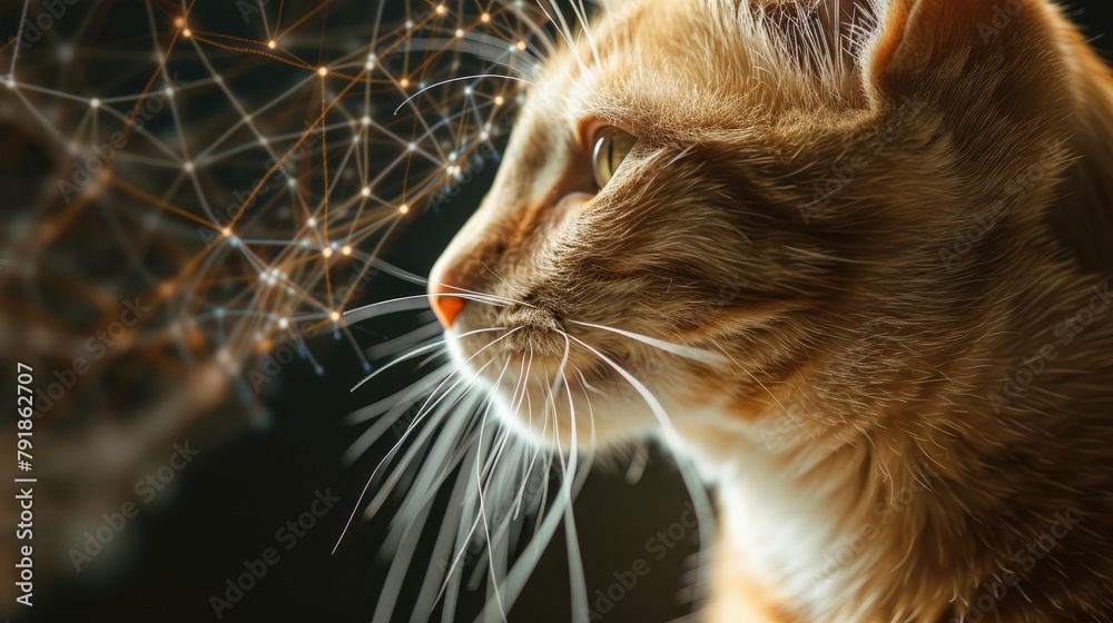 Cat whiskers and sensitive detection circuits mimicking animal ...