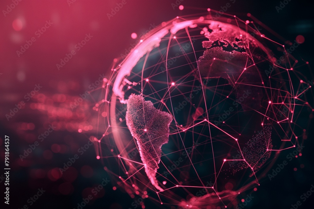 Global Network background, news broadcast background, news background ...