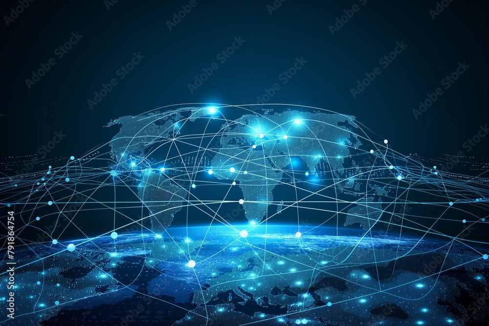 Global Network background, news broadcast background, news background ...