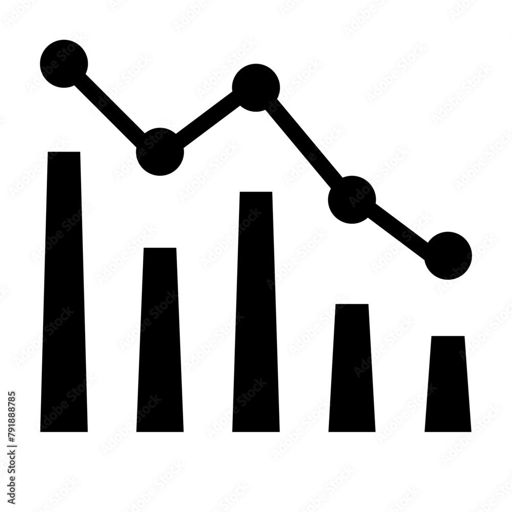 Decrease,decline,decrease,data analytics,analysis,diagram.svg Stock ...