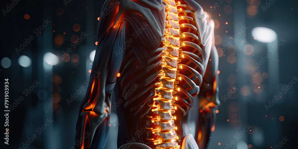 Herniated Disc: The Back Pain and Nerve Pain - Visualize a person with ...