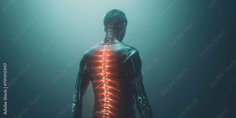 Scoliosis: The Spinal Curvature and Back Pain - Visualize a person with ...