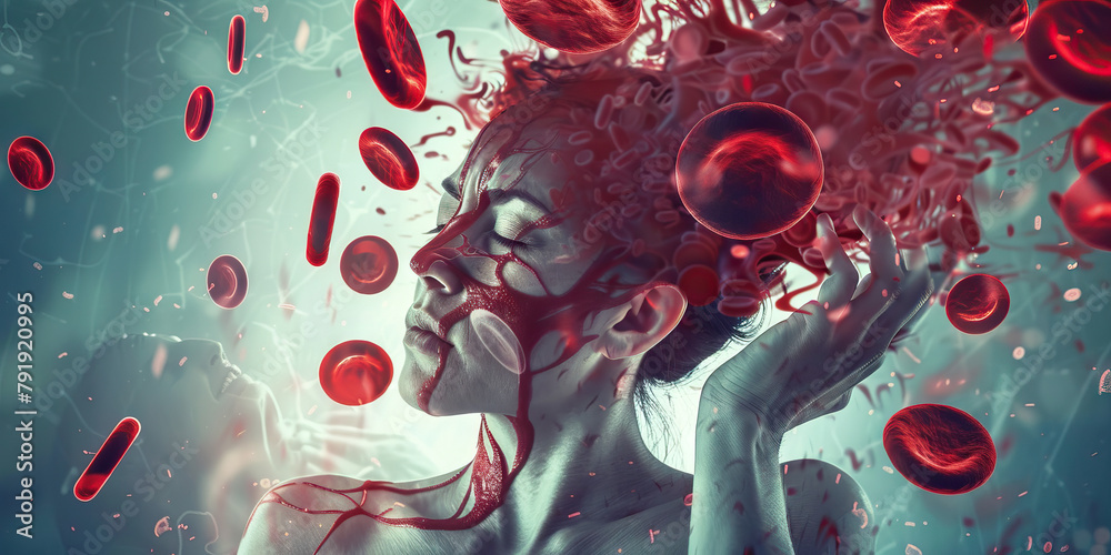 Polycythemia Vera: The Headache and Dizziness - Visualize a person with ...