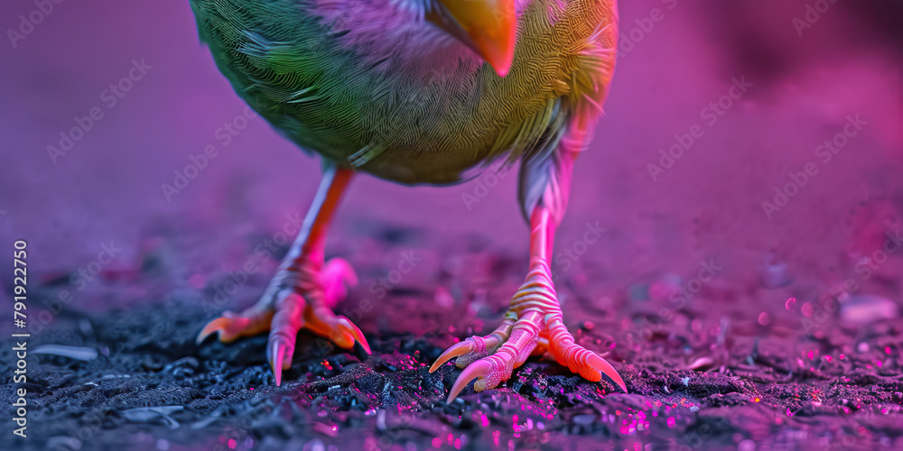 Avian Bumblefoot: The Foot Swelling and Limping - Visualize a bird with ...