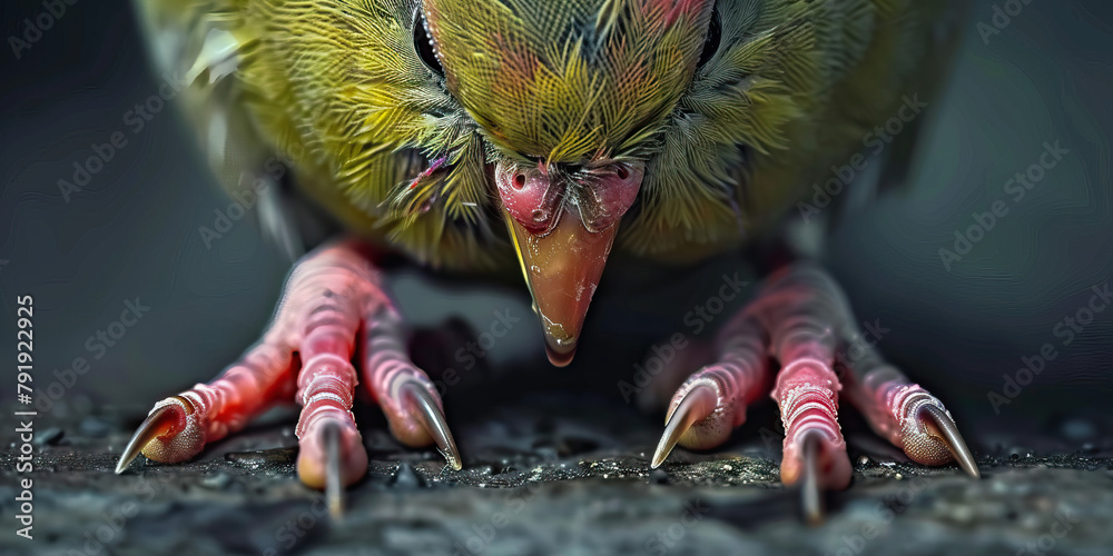 Avian Bumblefoot: The Foot Swelling and Limping - Visualize a bird with ...