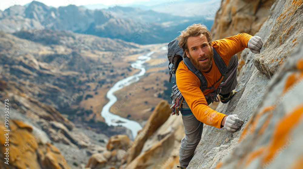 7. Rock Climbing Challenge: An adrenaline-fueled moment as a climber ...