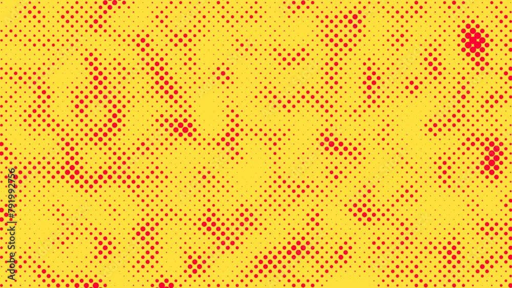 Comic background animation, vintage pop art background, with animated ...