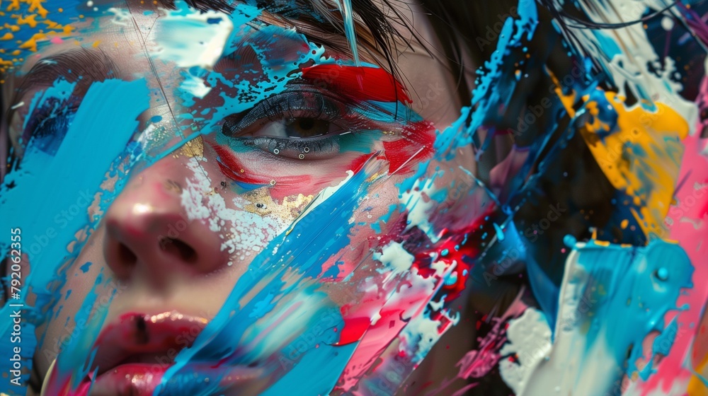 Fashion Photography Concept : High fashion model abstract ...