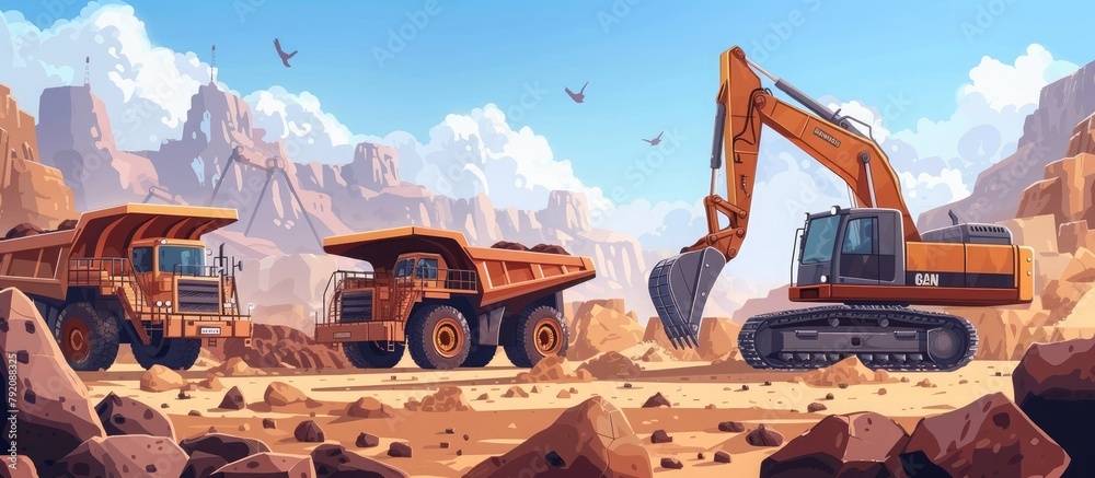 Bulldozer shaping the skyline 🏗️🏢 A symbol of construction and urban ...