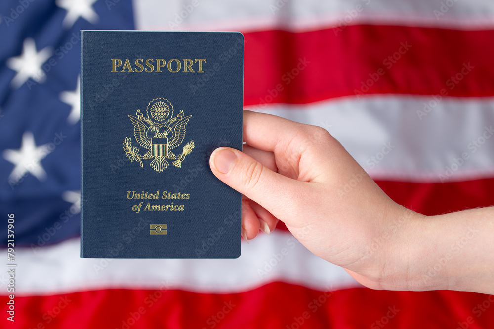 Us Passport Citizen Citizenship United States Of America Passport