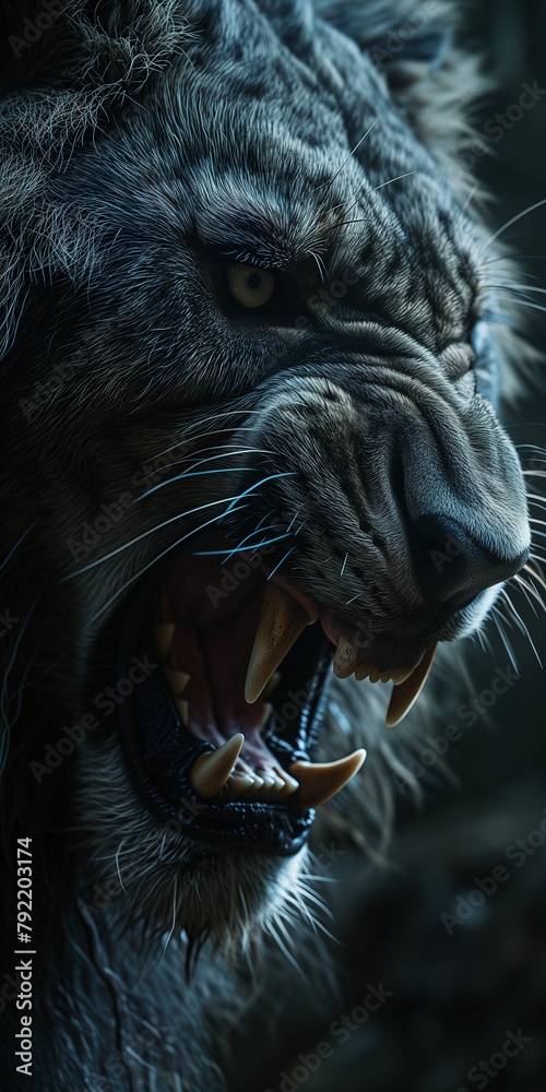 Stoic masculine muscular man, 4k HD, ethereal yet realistic, dark ...