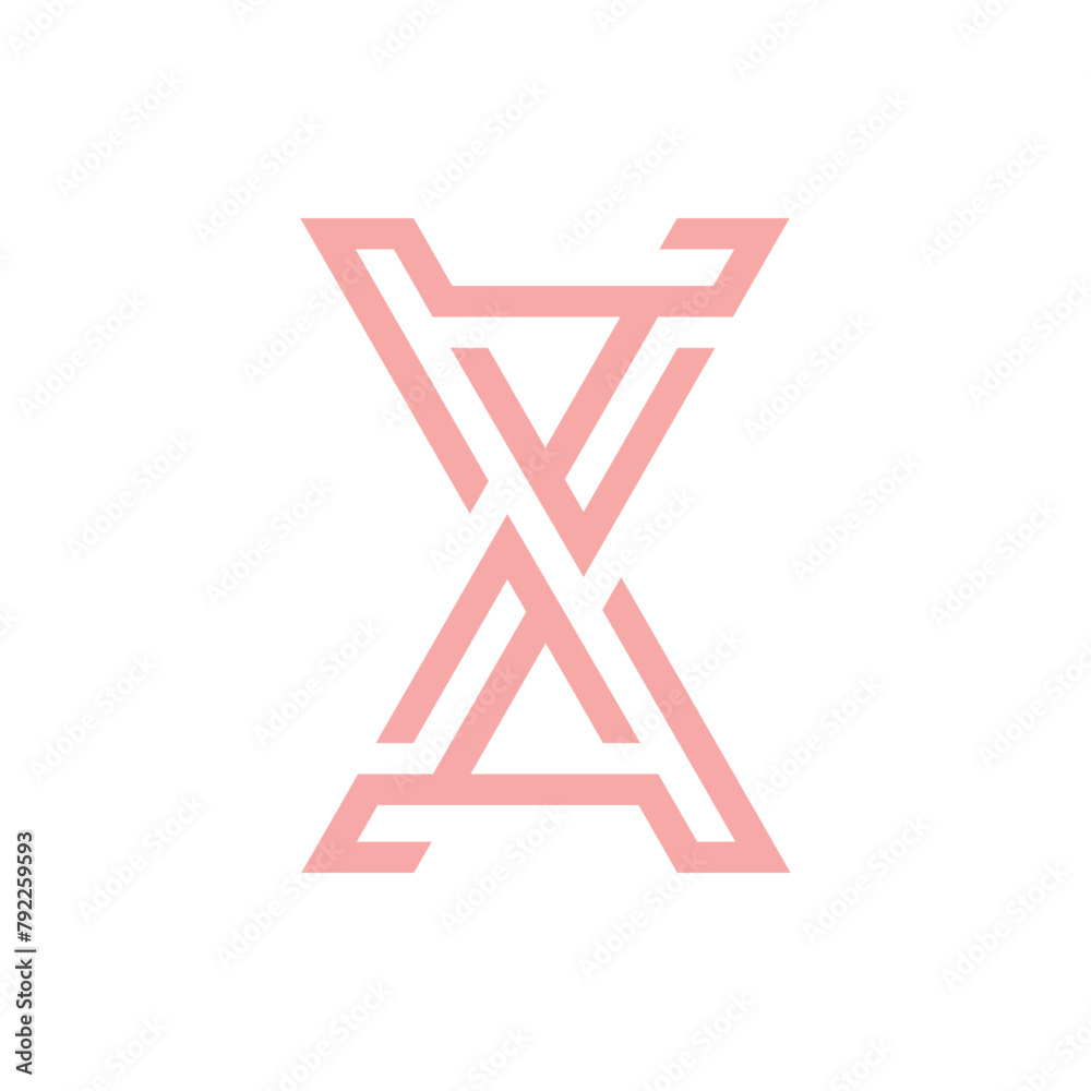 Monogram X. Design vector X logo. Monogram initial letter mark X logo ...