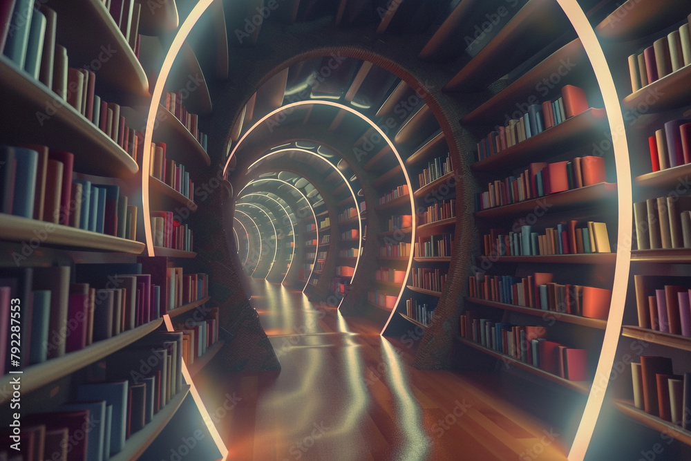 boundless librarysingle unread book existing in an infinite loop ...