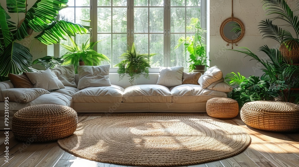 Scattered Greenery: Scattered greenery brings a touch of nature indoors ...