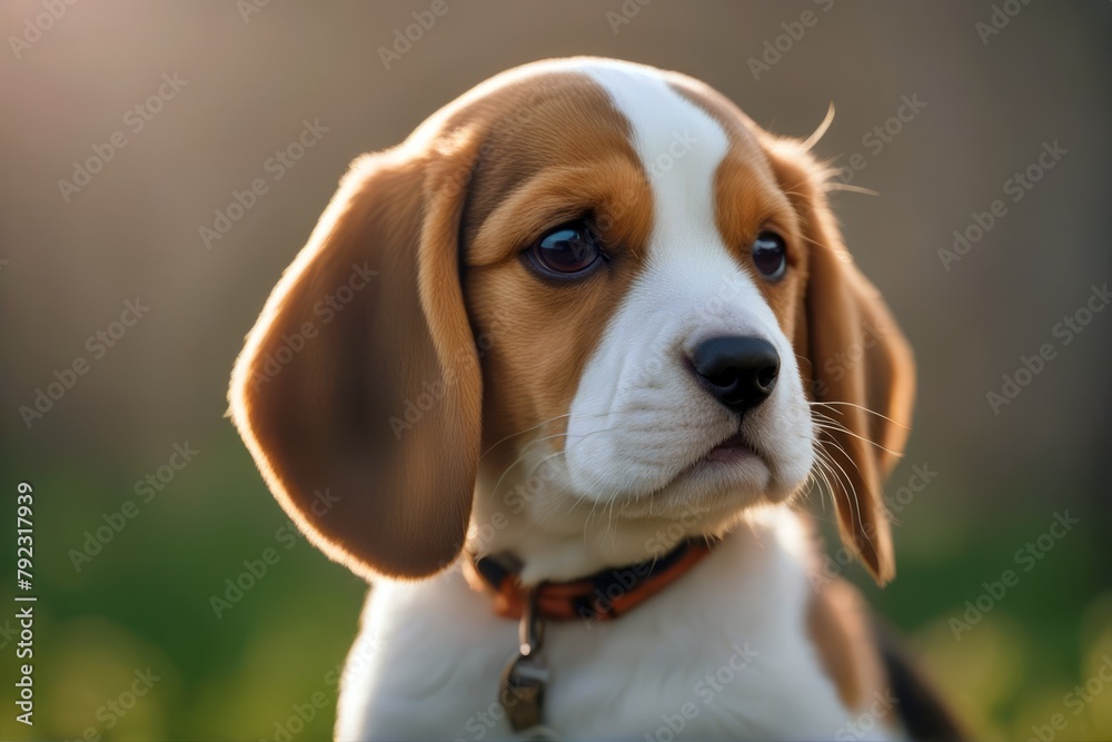 'purebred puppy first world learning beagle time dog breed muzzle ...