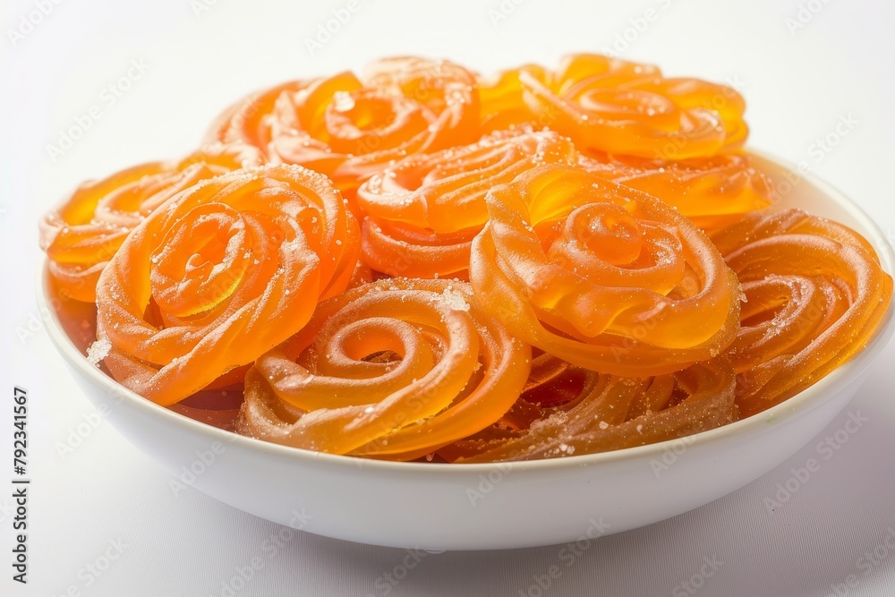 Popular traditional Indian sweet jalebi known as jilebi jilawii jilapi ...