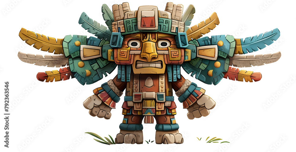 Olmec god Flayed God (This deity was often depicted as a human figure ...