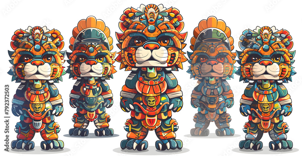 Olmec god Jaguar God (The jaguar was a symbol of strength and power for ...