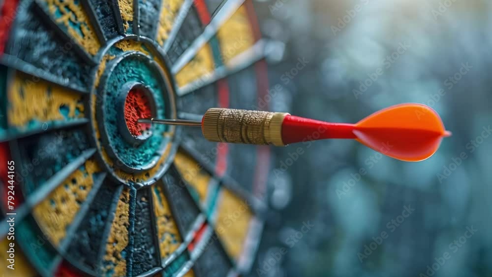 Targeting Success: OKR Strategy's Bullseye. Concept Growth Mindset for ... Targeting Success: OKR Strategy's Bullseye. Concept Growth Mindset for ...