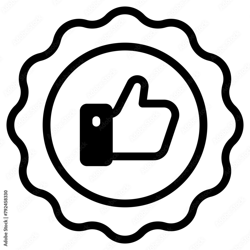 Certificate icon. Premium quality. Achievement badge. Quality mark ...