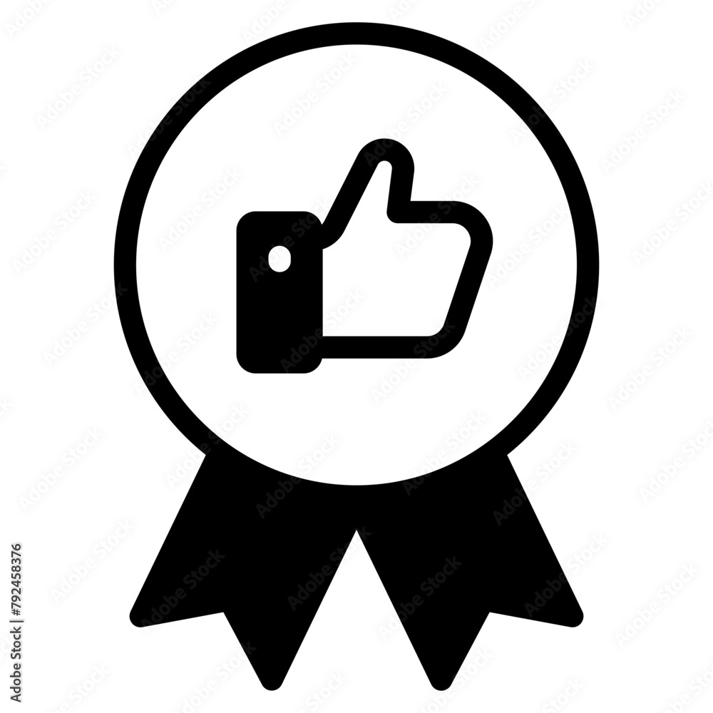 Certificate icon. Premium quality. Achievement badge. Quality mark ...