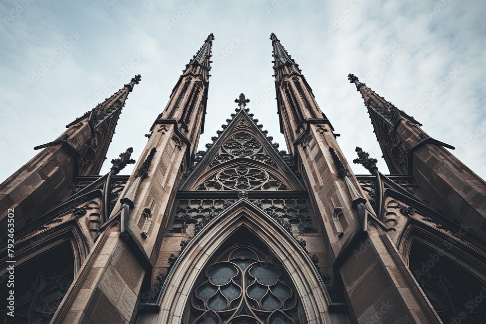 Spire-Shaped Pinterest Board Headers: Gothic Architecture Social Media ...