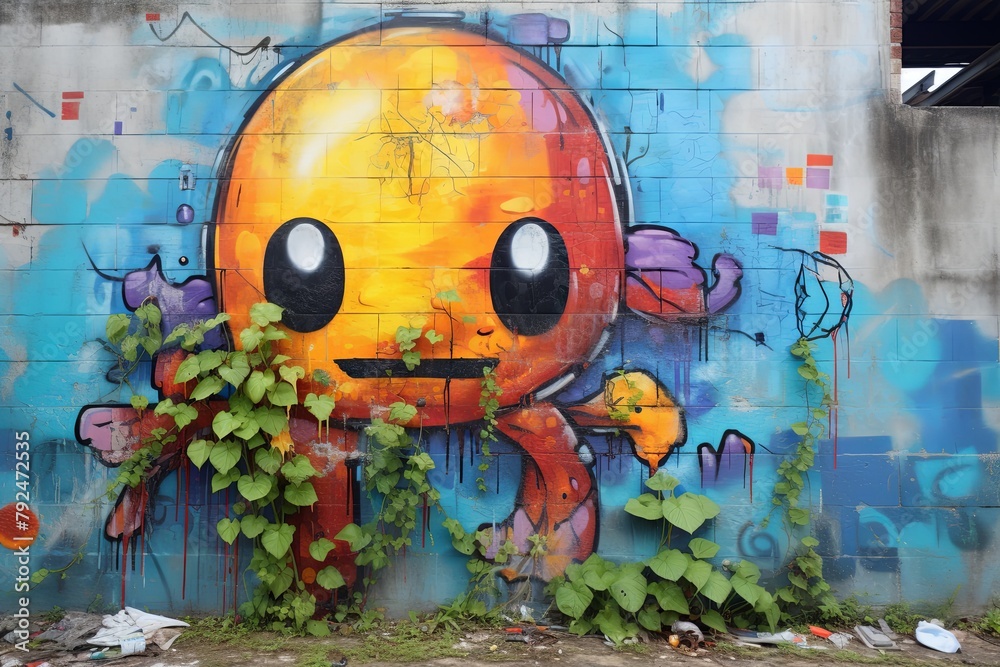 Pixelated Vibrant Urban Street Art Textures: Retro Video Game Skins ...