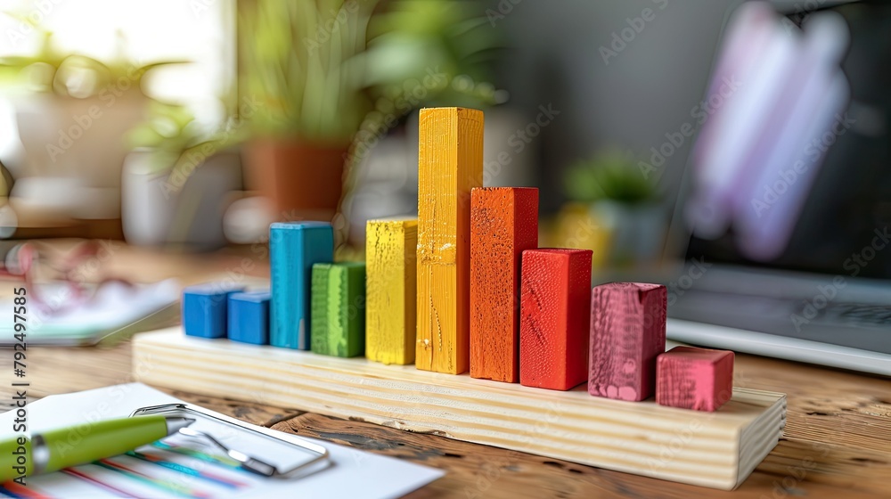 Risk assessment chart with varying levels Stock Illustration | Adobe Stock