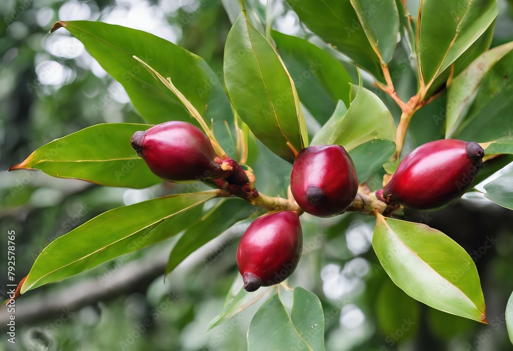 'merah plant Syzygium nature myrtifolium pucuk merah called Syzygium ...