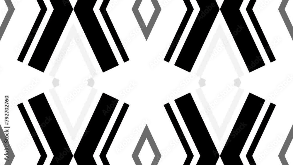 4k Abstract black and white color lines art pattern geometric shapes ...