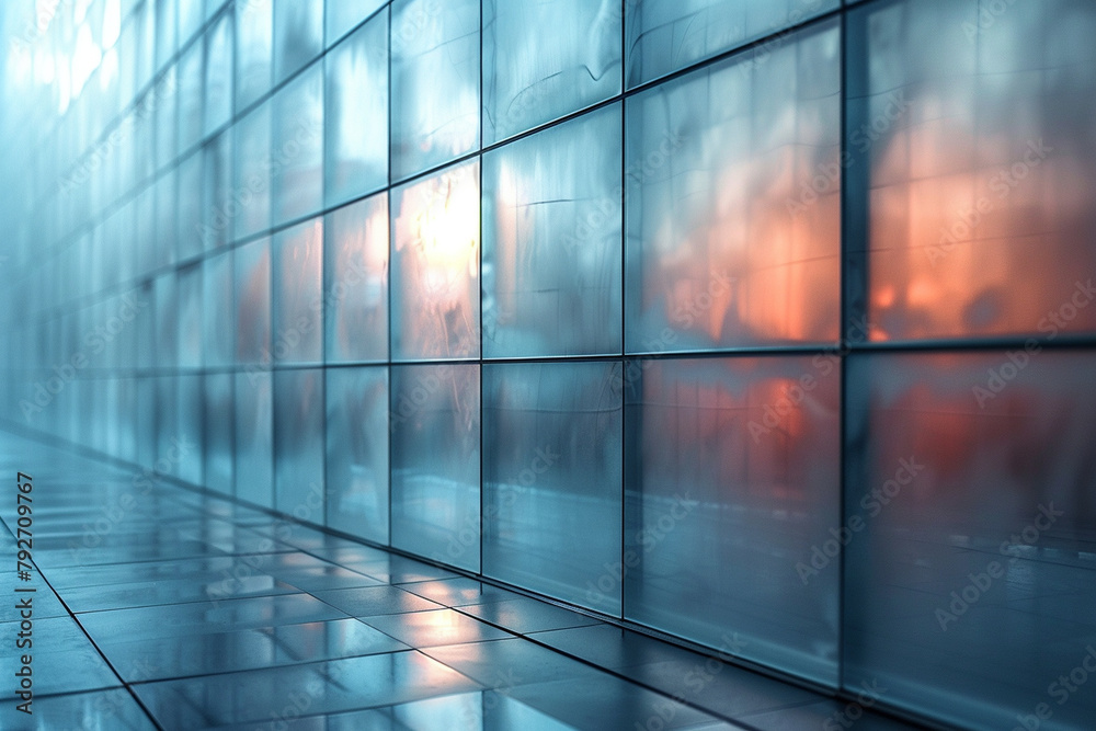 A minimalist background with subtle grid lines in shades of gray and ...