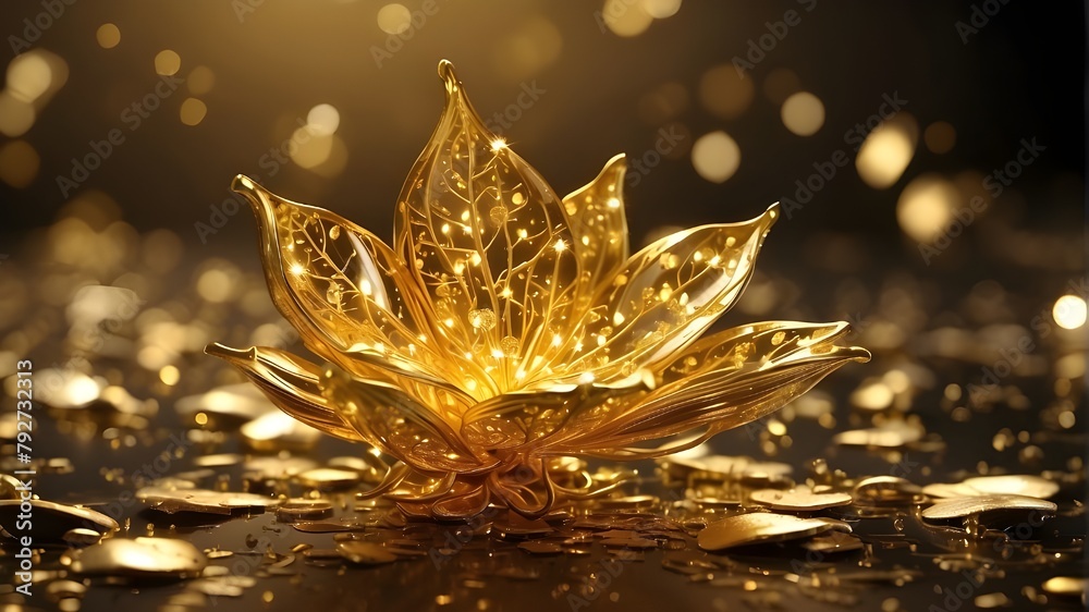 gold, rich, luxurious, shiny, sparkling, fantasy, premium, high-class ...