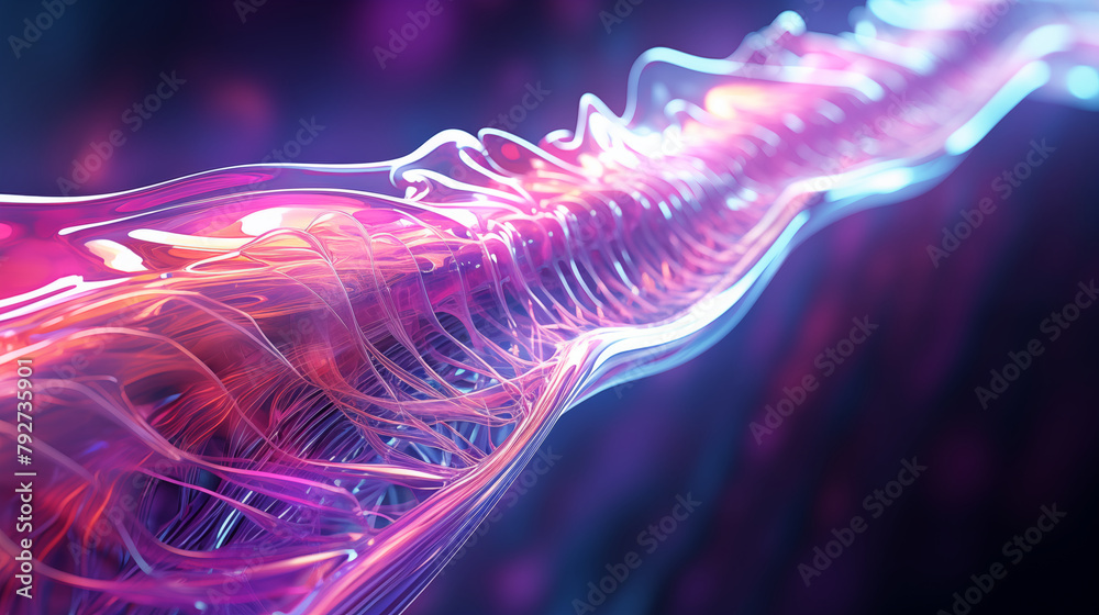 3d illustration visualized spinal cord background for healthcare ...