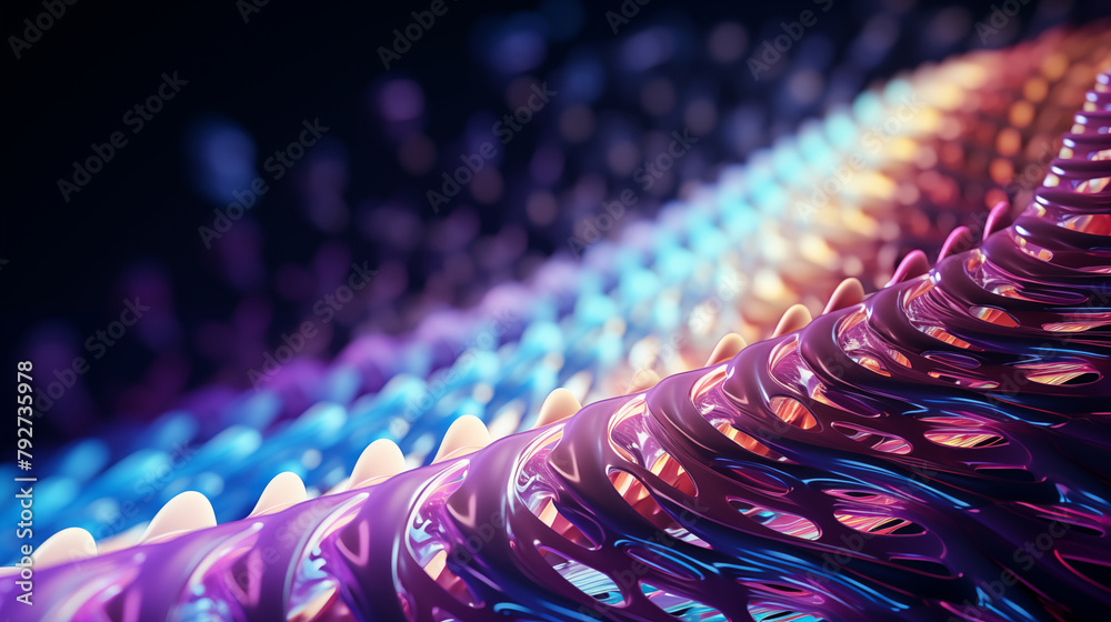 3d illustration visualized spinal cord background for healthcare ...