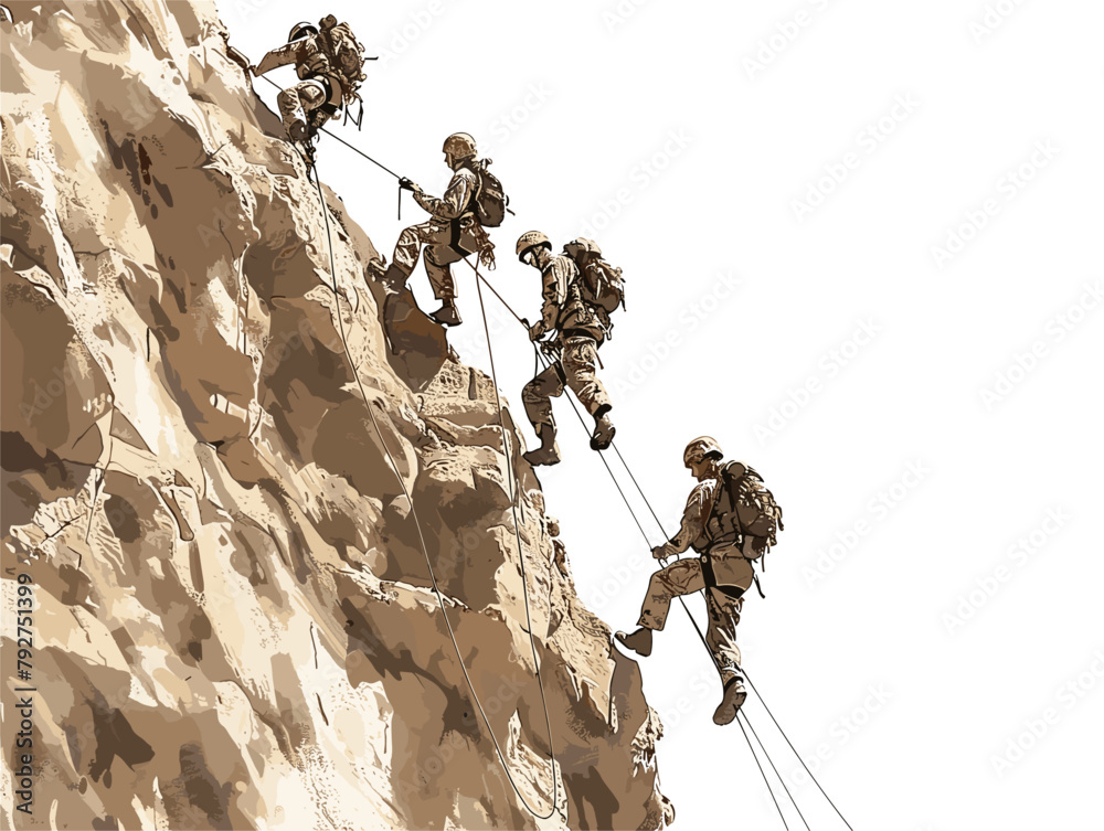 Special Forces Abseiling Mission: A Showcase of Military Precision and ...