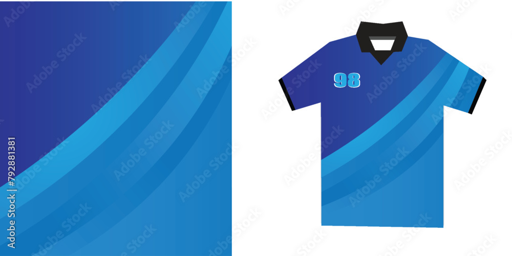 sublimation jersey design blue white splash halftone splash background ...